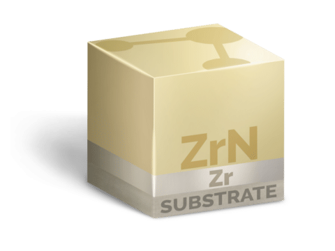 Zirconium Nitride Coatings - Color PVD Coatings - Blue PVD Coating